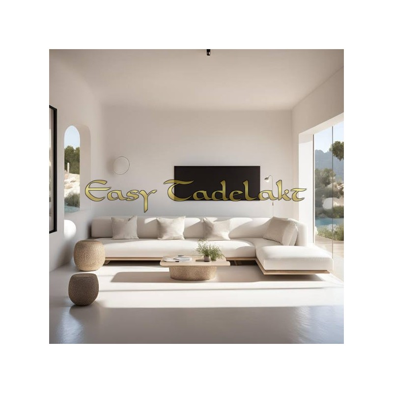 Kit Revêtement de sol en chaux naturel. Sol écologique de Tadelakt