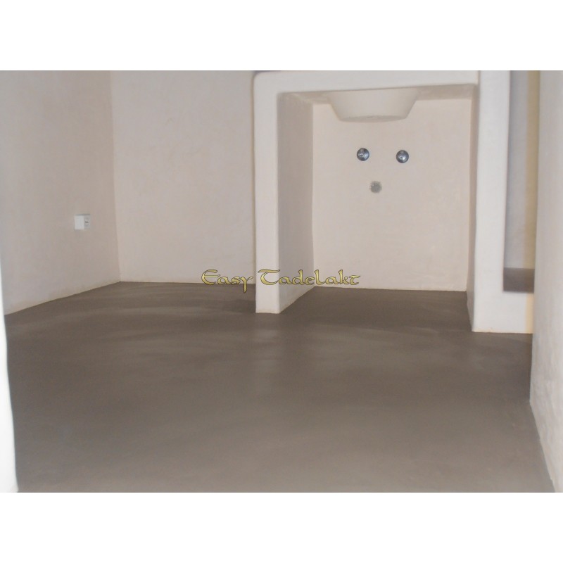 Flooring Plaster. Ecological Tadelakt Continuous flooring kit. Price.