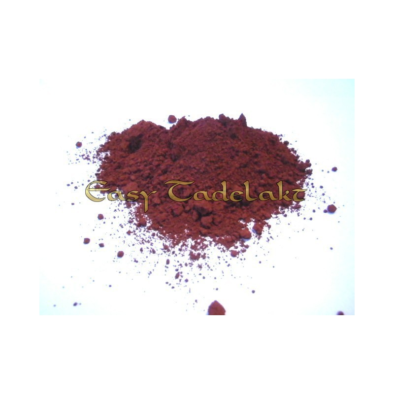 Pigment de terre. Rouge 4. - 1Kg. Poudre de pigment naturelle.